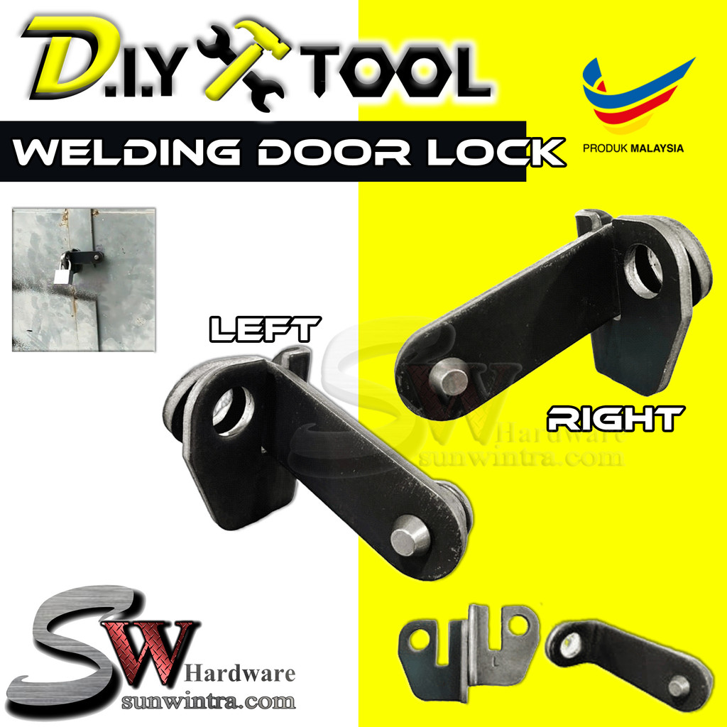 welding gate padlock bracket / door lock / gate lock / welding lock ...