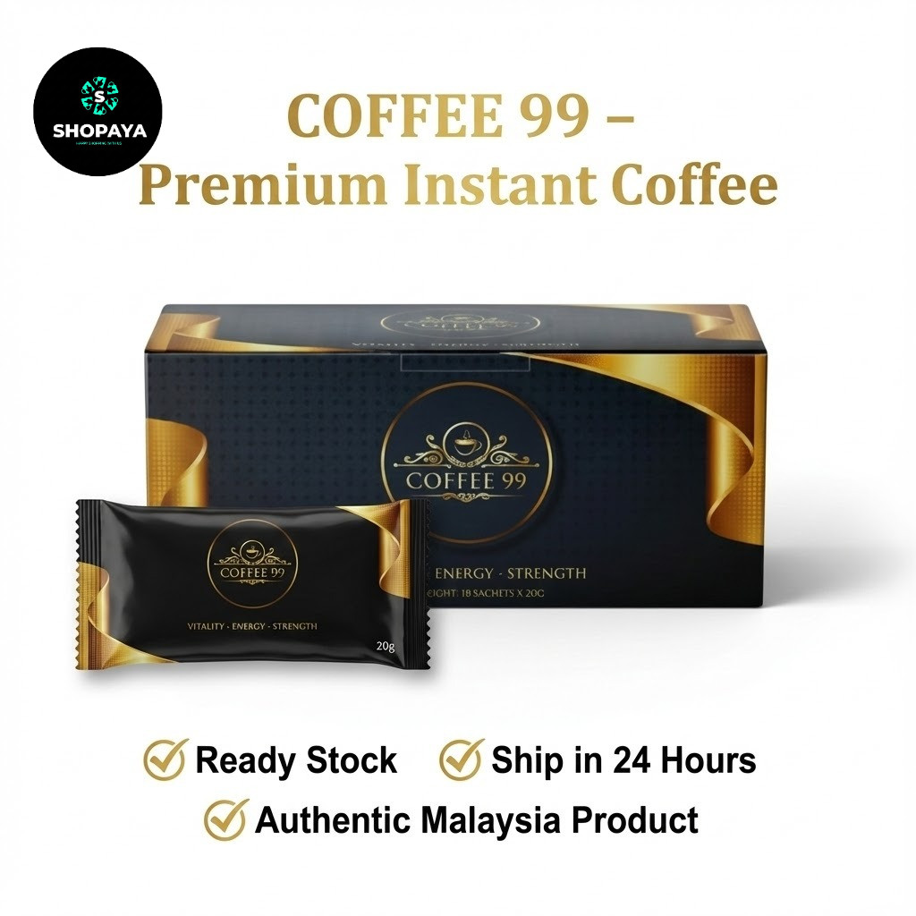 Original Coffee 99 | Kopi 99 Instant Arabica | Strong & Rich Taste ...