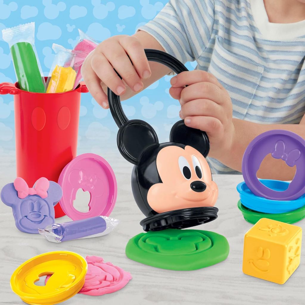 Play-Doh Disney Mickey Mouse Clubhouse Happy Stackable Playset Shape ...