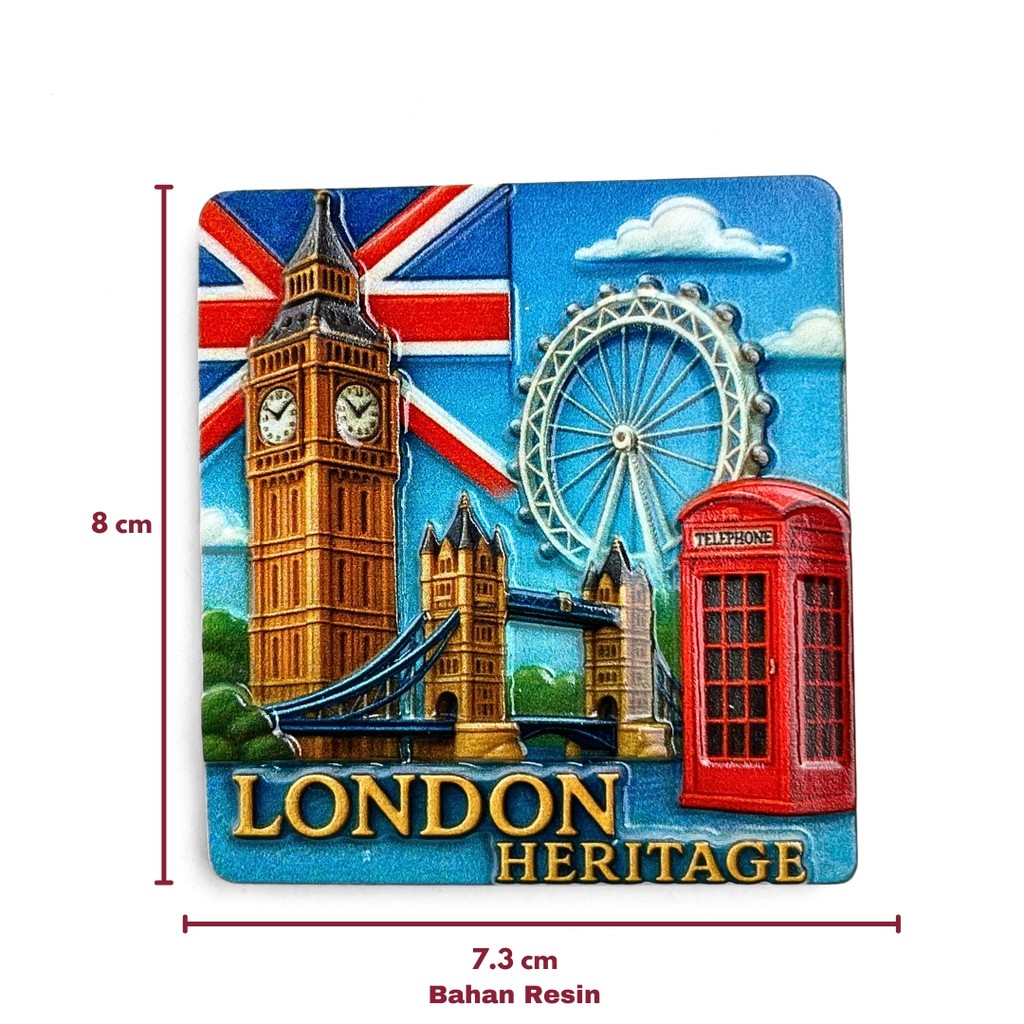 London Heritage England Refrigerator Magnet Souvenirs, English ...