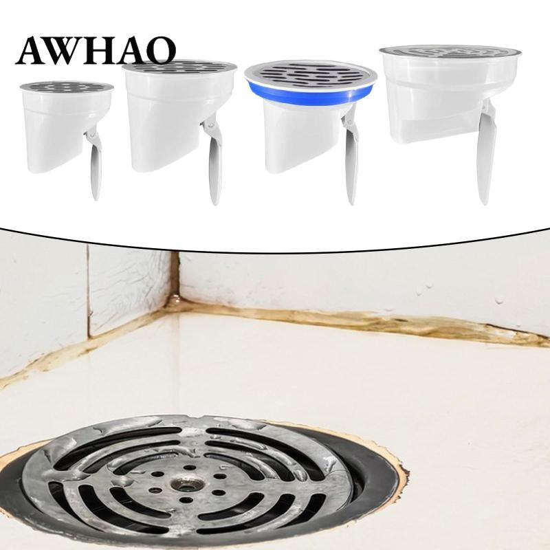 [AWHAO] Odor Resistant Drainage Pipe Floor Drain Insert Stainless Steel ...