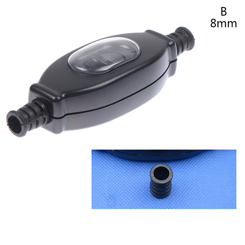 [MY] Waterproof in line switch cord switch round wire double cut switch ...