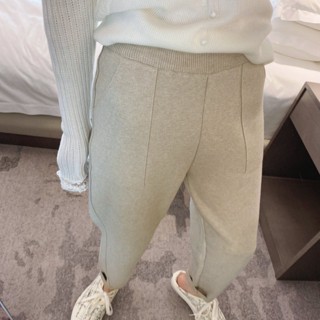 Thom Browne Knit Casual Pants - White Carrot Ankle Length Wide Leg ...
