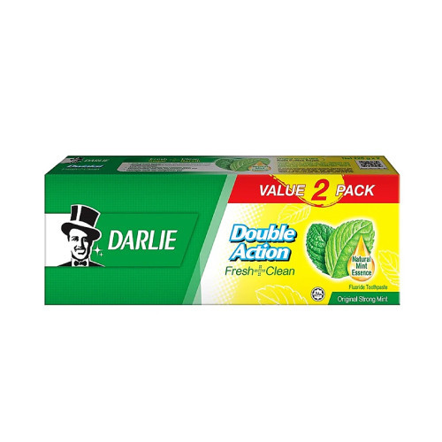 Darlie Double Action Toothpaste Twin pack / Ubat Gigi Darlie (225G X 2 ...