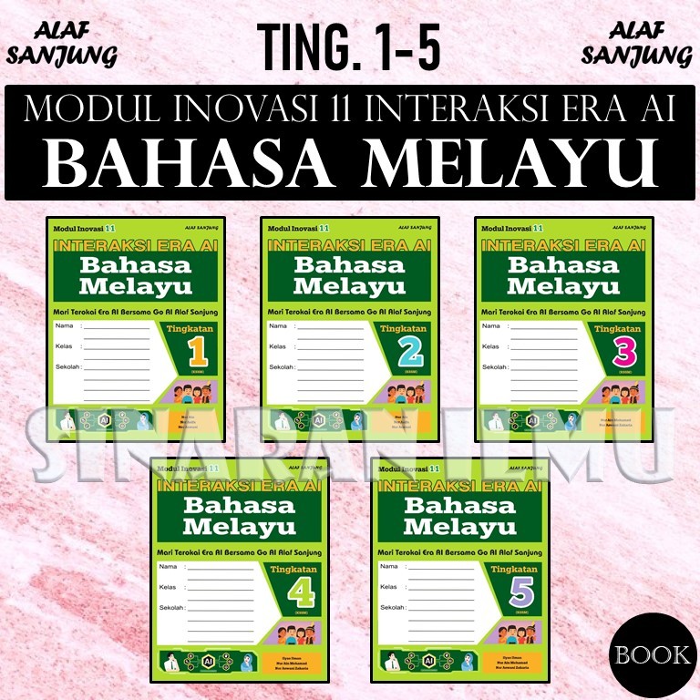 📚MODUL INOVASI 11 INTERAKSI ERA AI BAHASA MELAYU TINGKATAN 1 2 3 4 5 ...
