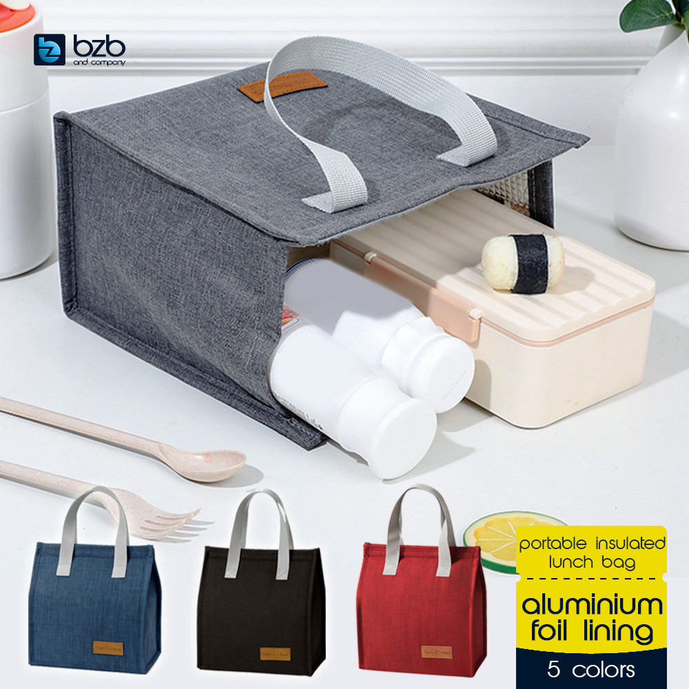 Portable Oxford Cloth Insulated Lunch Bag Thermal Food Storage Pouch ...