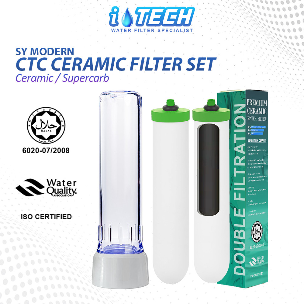I-TECH CTC Slim Ceramic Filter Indoor Water Filter System - SY Modern ...