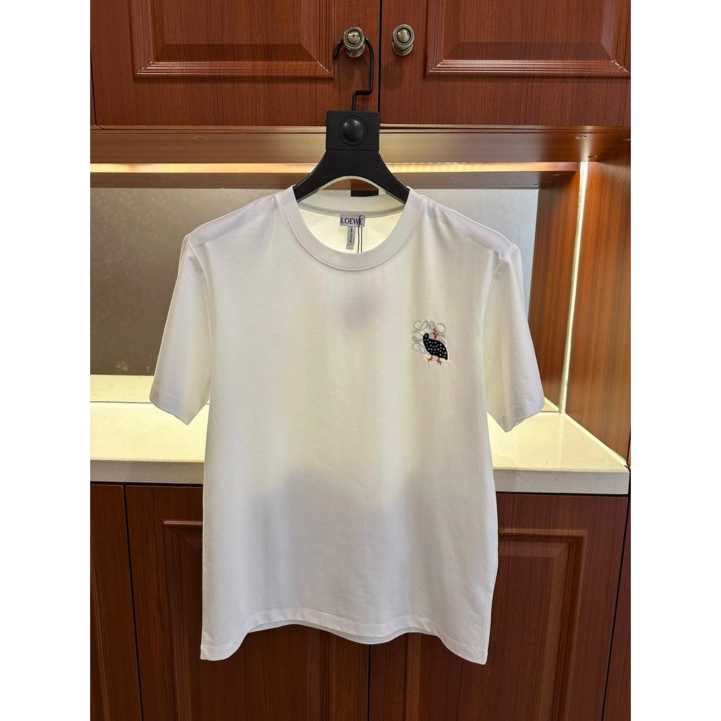 LOEWE LOEWE 2025 Spring Summer New Style Chest Brand Logo Embroidered ...