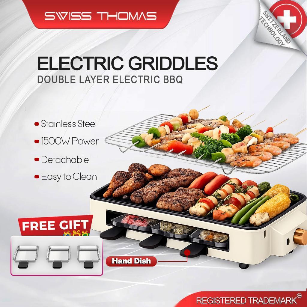 Mysteryhero High-Quality BBQ Griller Set Barbeque Grill Electric ...
