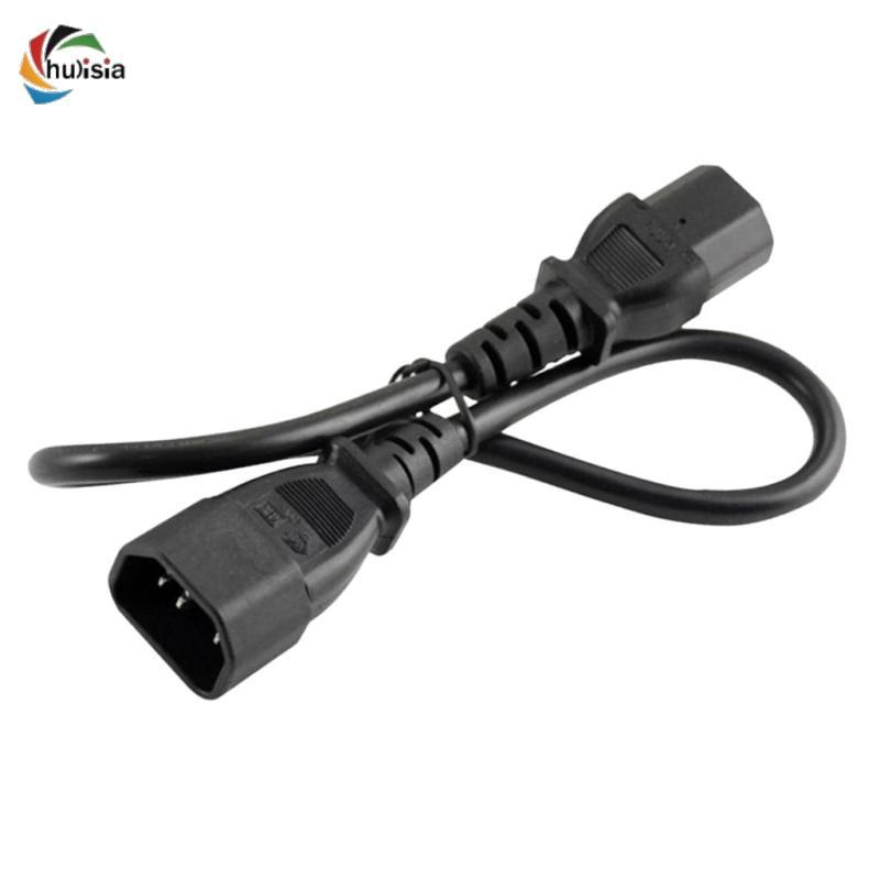 [chulisia] 0.5m IEC 320 C14 to C13 Power Supply Extension Cord for ...