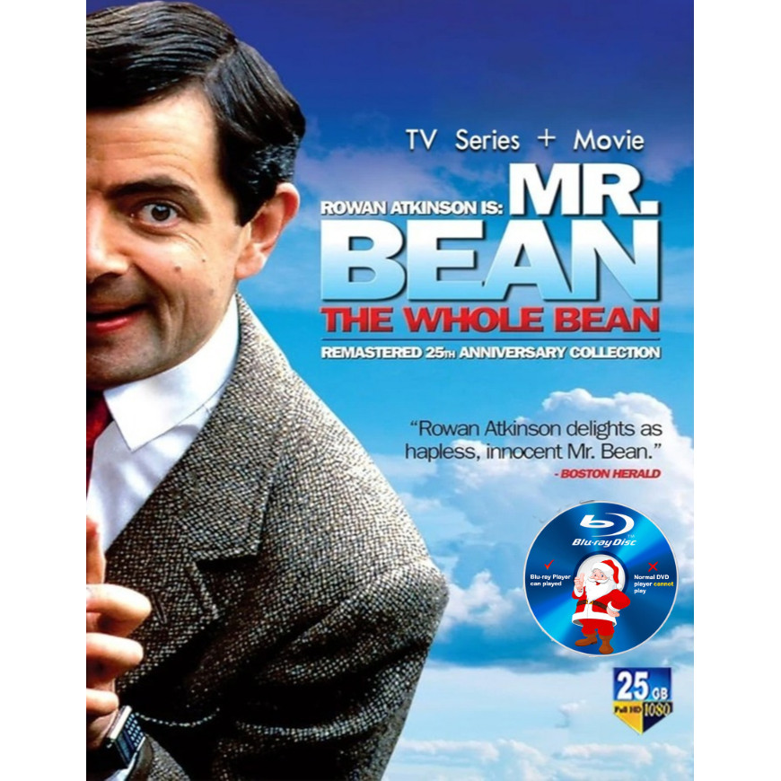 E-BLURAY TV SERIES #Mr. Bean - The Whole Bean Remastered 25th ...
