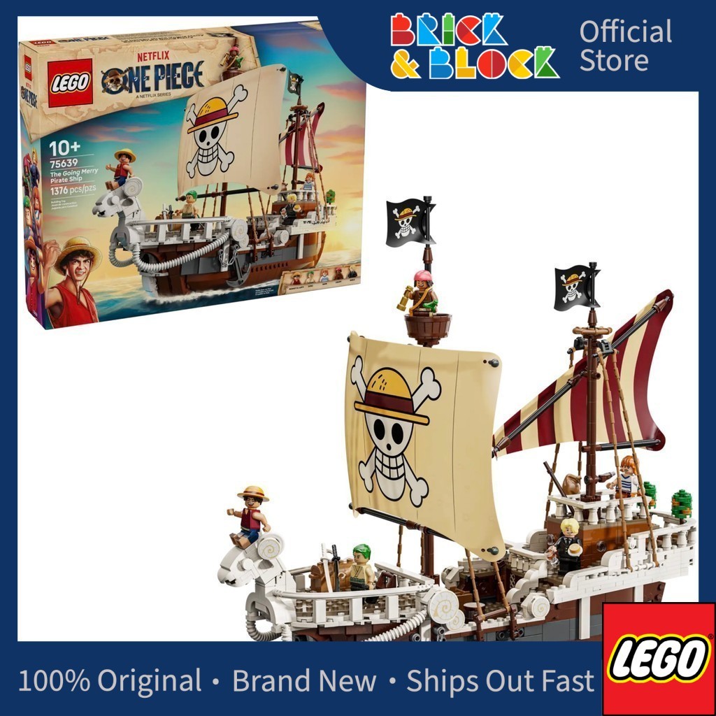 LEGO 75639 The Going Merry Pirate Ship | LEGO One Piece | Shopee Malaysia