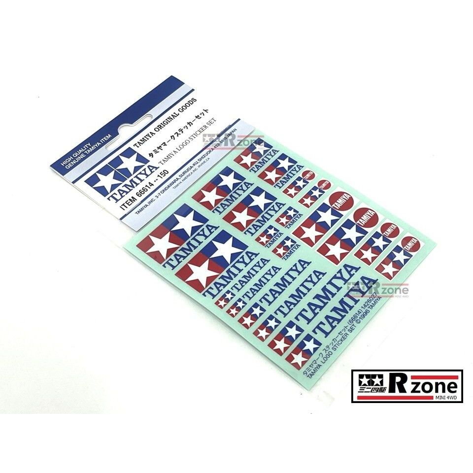 [Made In JAPAN] Tamiya Logo Sticker Set - 66614 | Shopee Malaysia