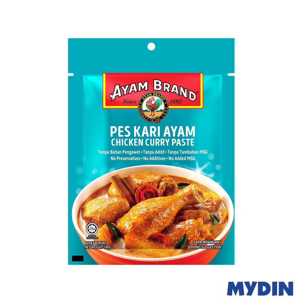Ayam Brand Chicken Curry Paste (180g) | Shopee Malaysia