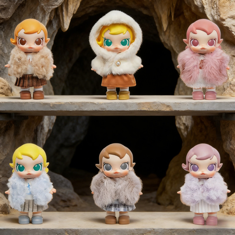 POPMART Baby Molly Positive Winter Guide Series Vinyl Plush Pendant ...