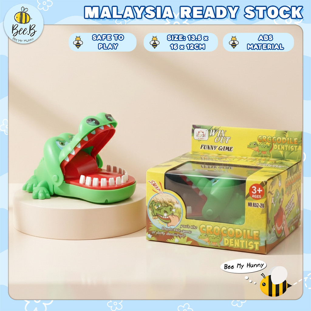 Crocodile Mouth Bite Finger Game Funny Toy Kids Child Gift Set ...