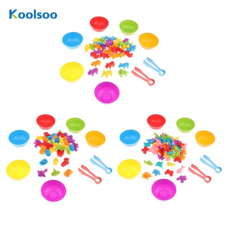 Koolsoo Counting Matching Game with Sorting Cups Number Counting Color ...