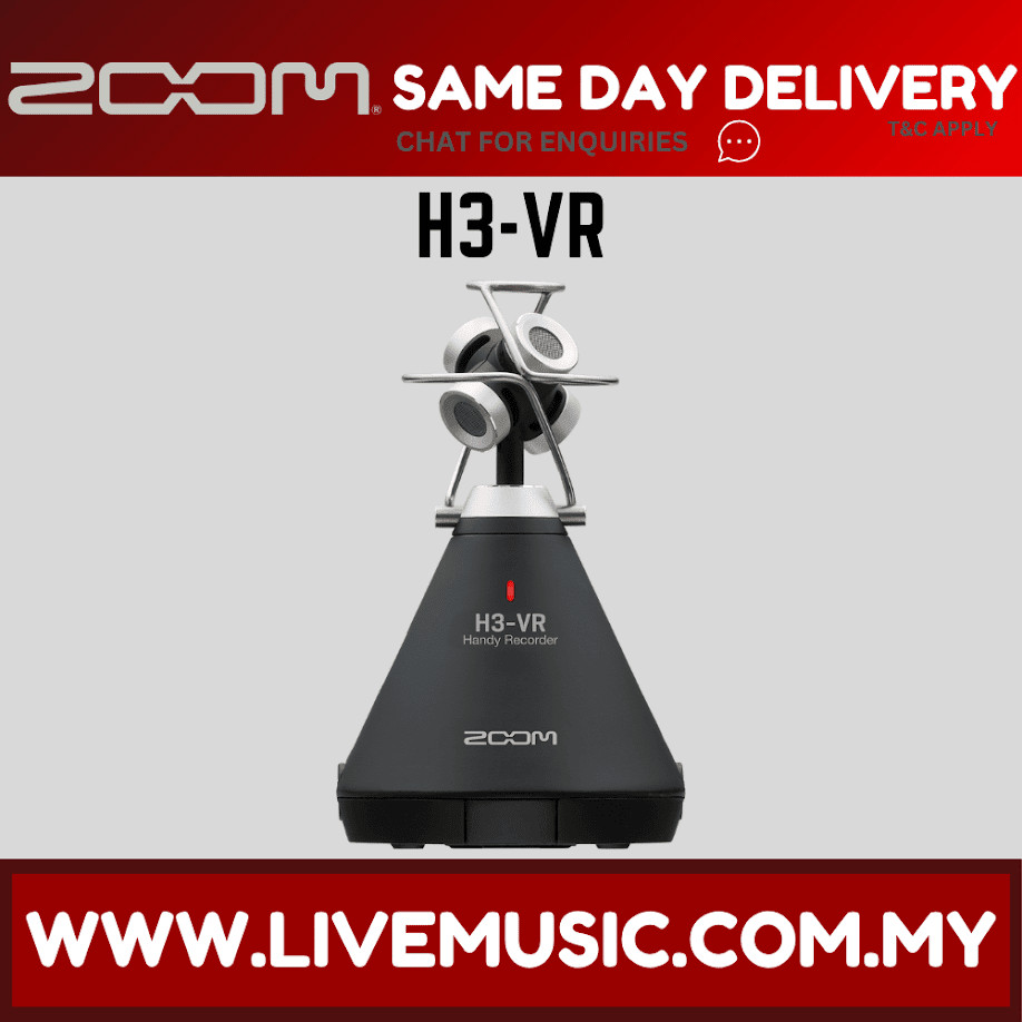 Zoom H3-VR - 360 Virtual Reality Audio Recorder (H3VR/H3 VR) | Shopee ...