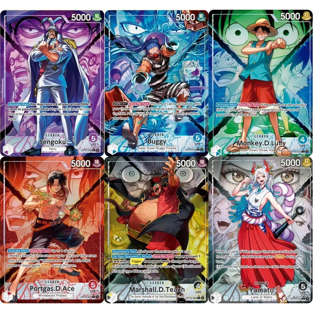 ONE PIECE Collection Cards Yamato Marshall.D.Teach Portgas.D.Ace Monkey ...
