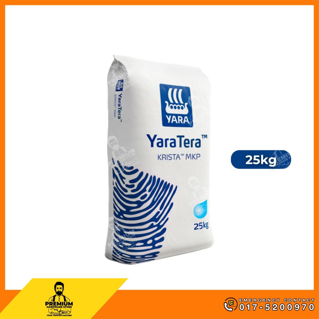 YARA YaraTera Krista MKP 25kg Water Soluble Potassium Phosphate ...