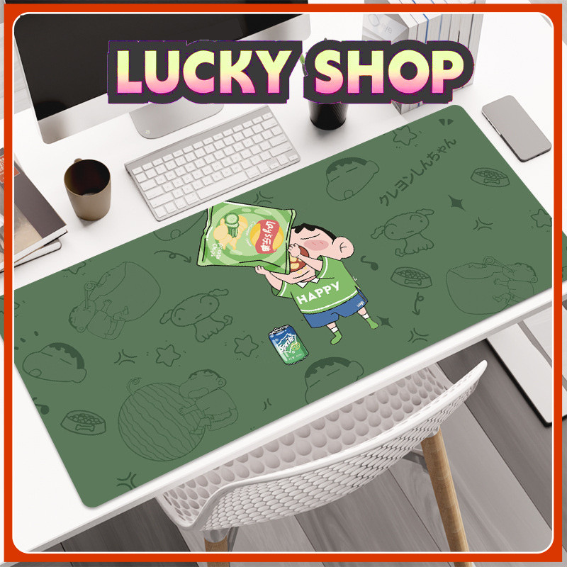 LUCKY SHOP Crayon Shin-Chan Mouse Pad Oversized Boys Girls Cartoon Cute ...