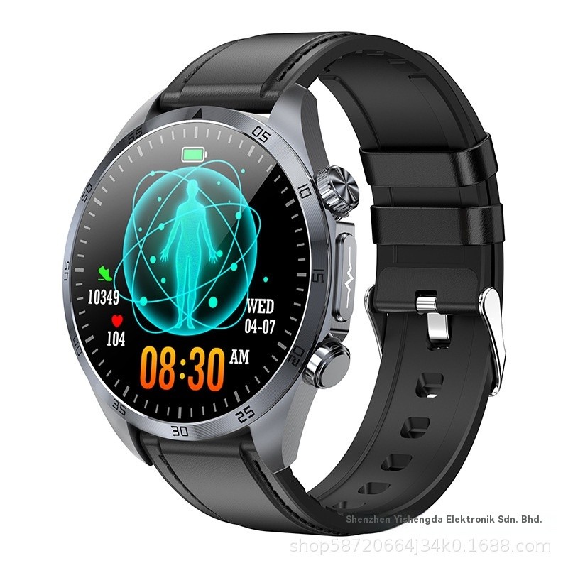New Smart Watch: ECG/BP Tracking + Touch 'n Go Payment + 14-Day Battery ...