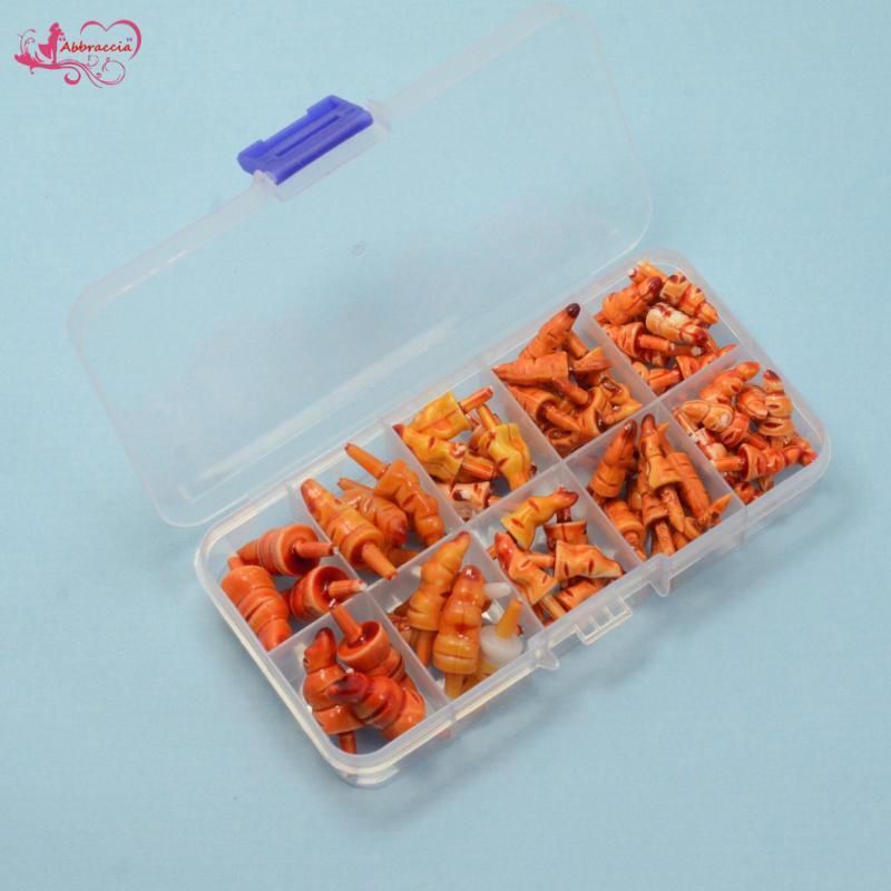 Abbraccia 70Pcs Snowman Noses Toy Nose Assorted Carrot Noses Toys ...