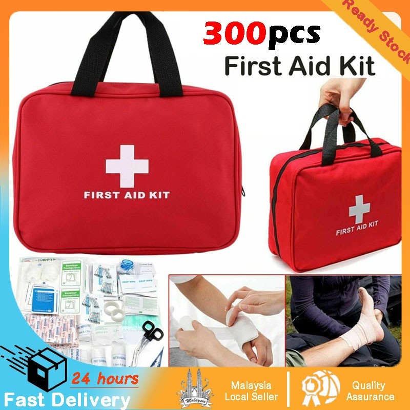 300pcs Emergency First Aid Kit, All-in-one Mini Medical First Aid and ...
