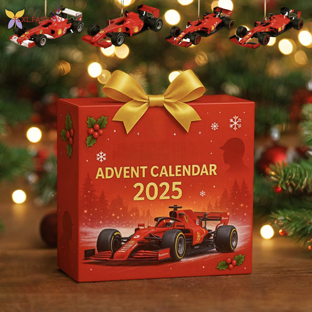 2025 F1 Racing Advents Calendar For Christmas Thrilling Unboxing ...