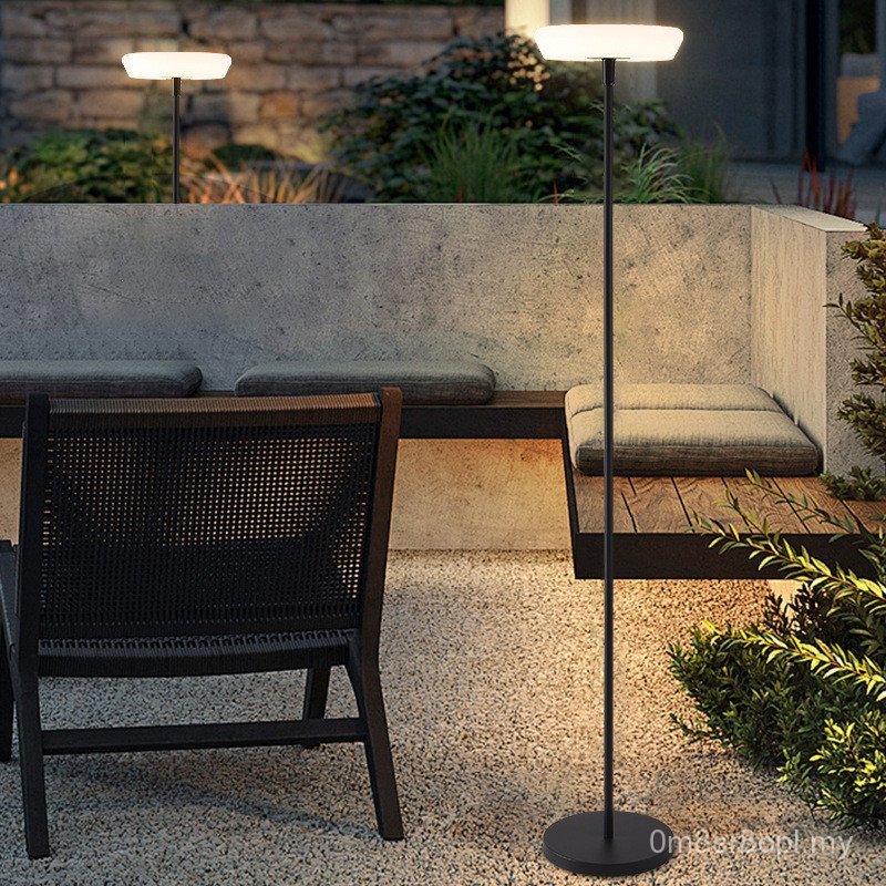 Lampu Rumput Suria Kalis Air Luaran USB Boleh Dicas semula Mudah Vila ...