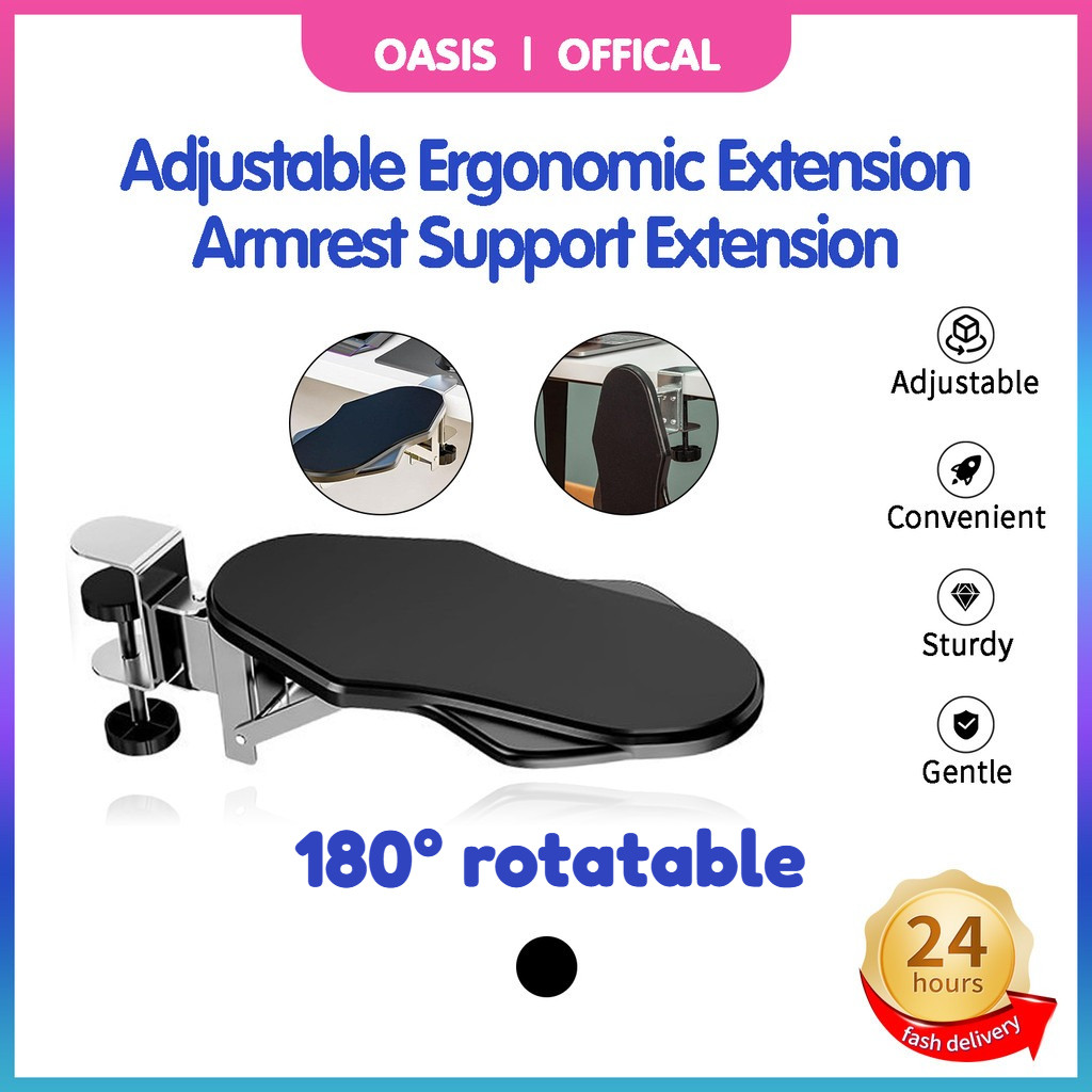 【Metal Material 】90° Folding & 180° Rotating Adjustable Ergonomic ...