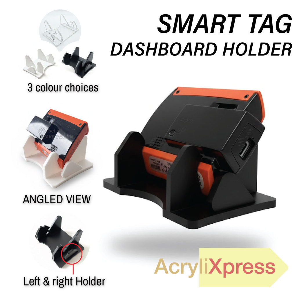 Max Tag Smart Tag Compatible Dashboard Holder Max Tag Dashboard Acrylic ...
