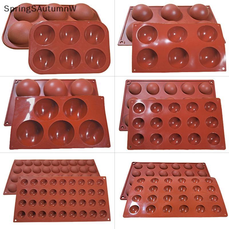 [SpringSAutumnW] 1 PC Baking Tray Pastry Mold Silicone Mold Chocolate ...