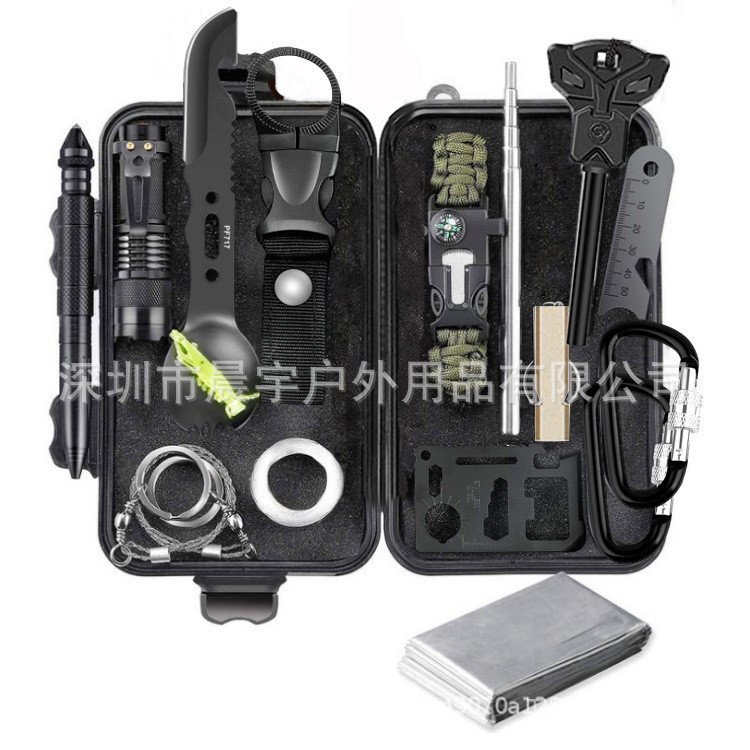Travel Equipment Emergency Survival First Aid Kit Multifunctional ...