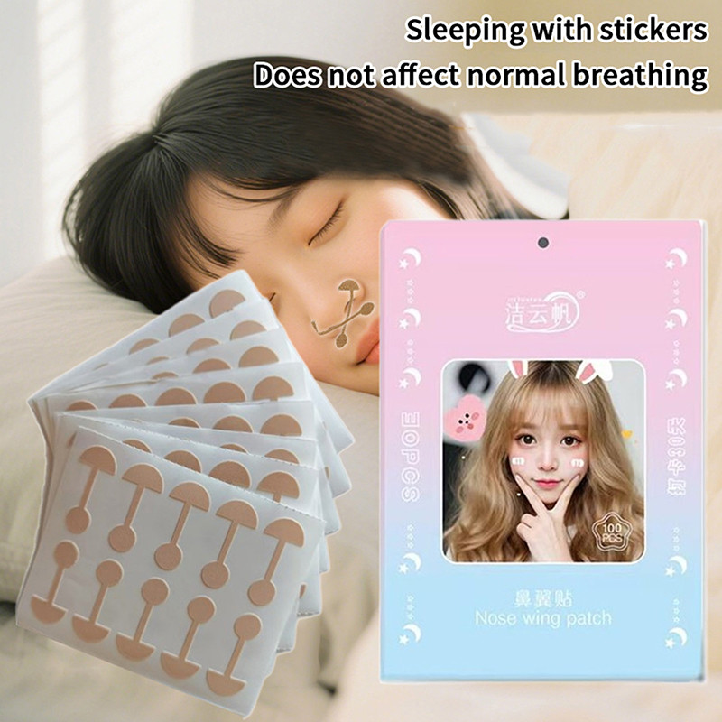 [PEMY] 50/100 Patches Cosplay Nose Shrinking Patch Invisible Beauty ...