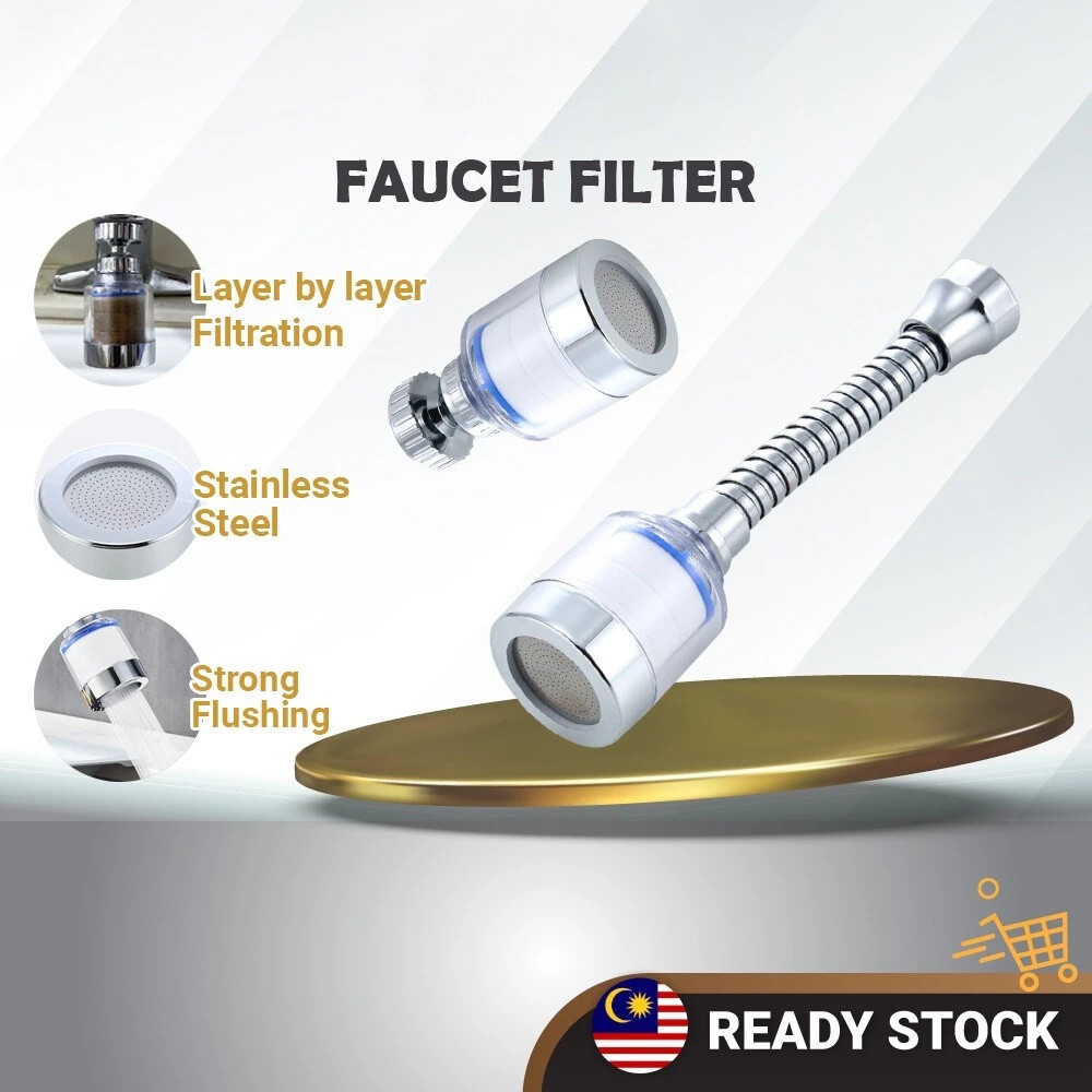 Kepala Paip Extender Water Tap Faucet Water Filter Tap Filter Head ...