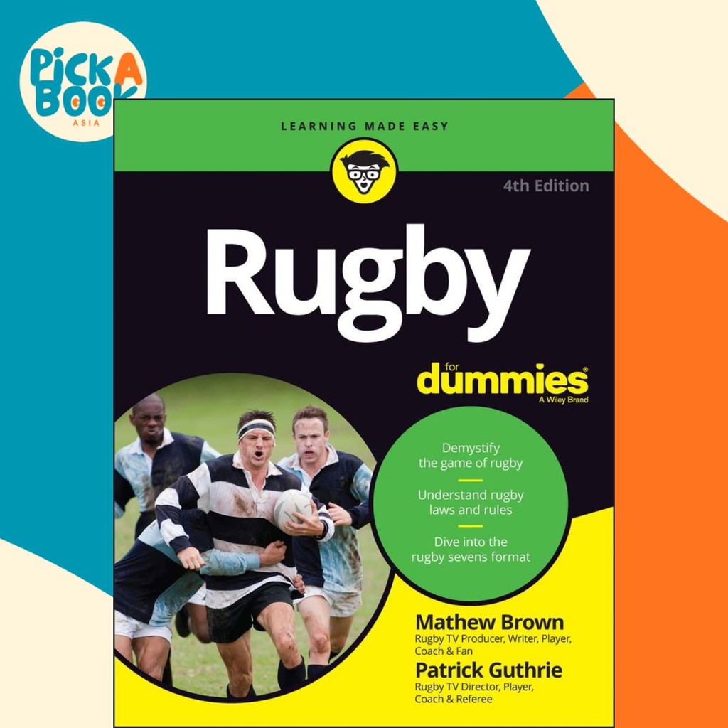 [100% Original Books] - Rugby For Dummies by Patrick Guthrie (US ...