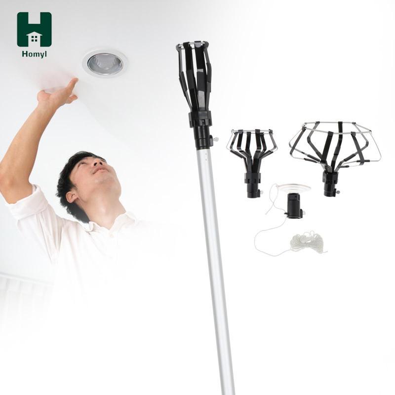[Homyl] Light Bulb Changer for High Ceilings, Light Bulb Removal Tools ...