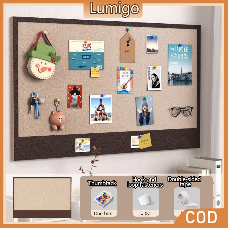 Diy Photo Wall Decorate Felt Board Self-adhesive Home Decor Papan ...
