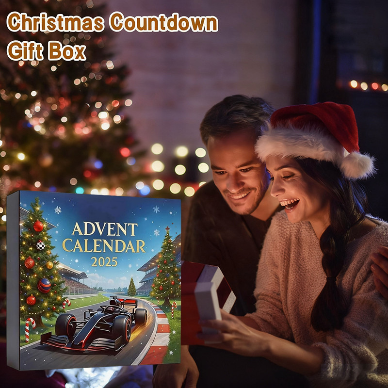 ADD Advent Calendar 2025 With 24 Mini Car Models, Collectible Racetrack ...