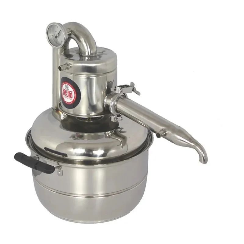 original 10L Alcohol Whisky Moonshine Still Small Wine Steamer Pure Dew ...