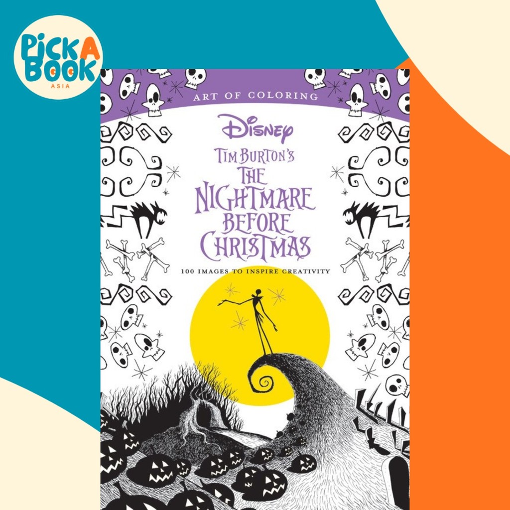 [100% Original Books] - Art Of Coloring: Tim Burton's The Nightmare Bef ...