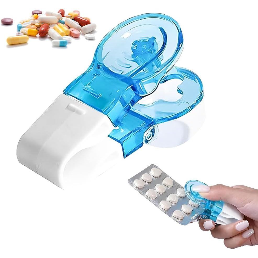 Portable Pill Taker Household Gadgets 2026 New Pill Popper Extractor ...