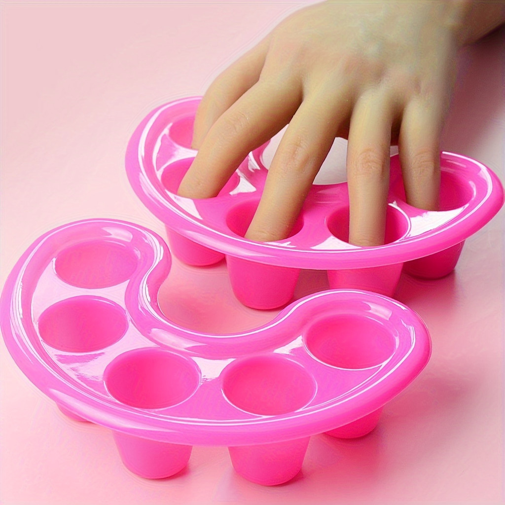 Heart-Shaped Manicure Pedicure Soak Bowl: Durable Plastic with ...