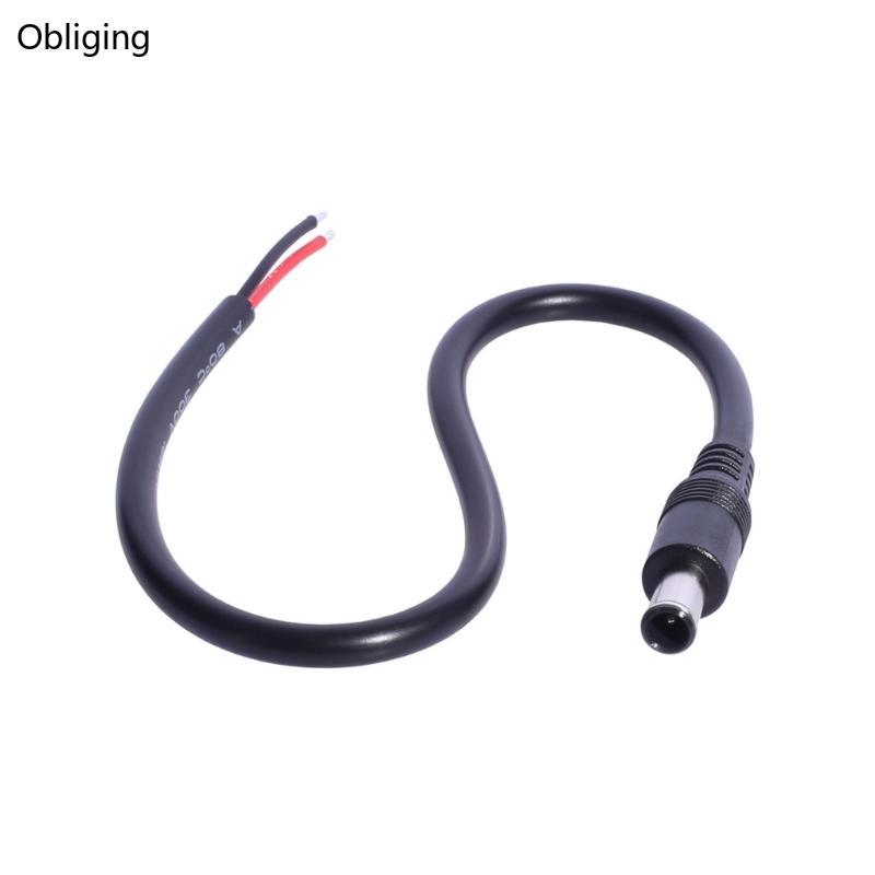 BLING 6 5mmx4 4mm Male Plug to Bare Wire Open End Power Wire Supply ...