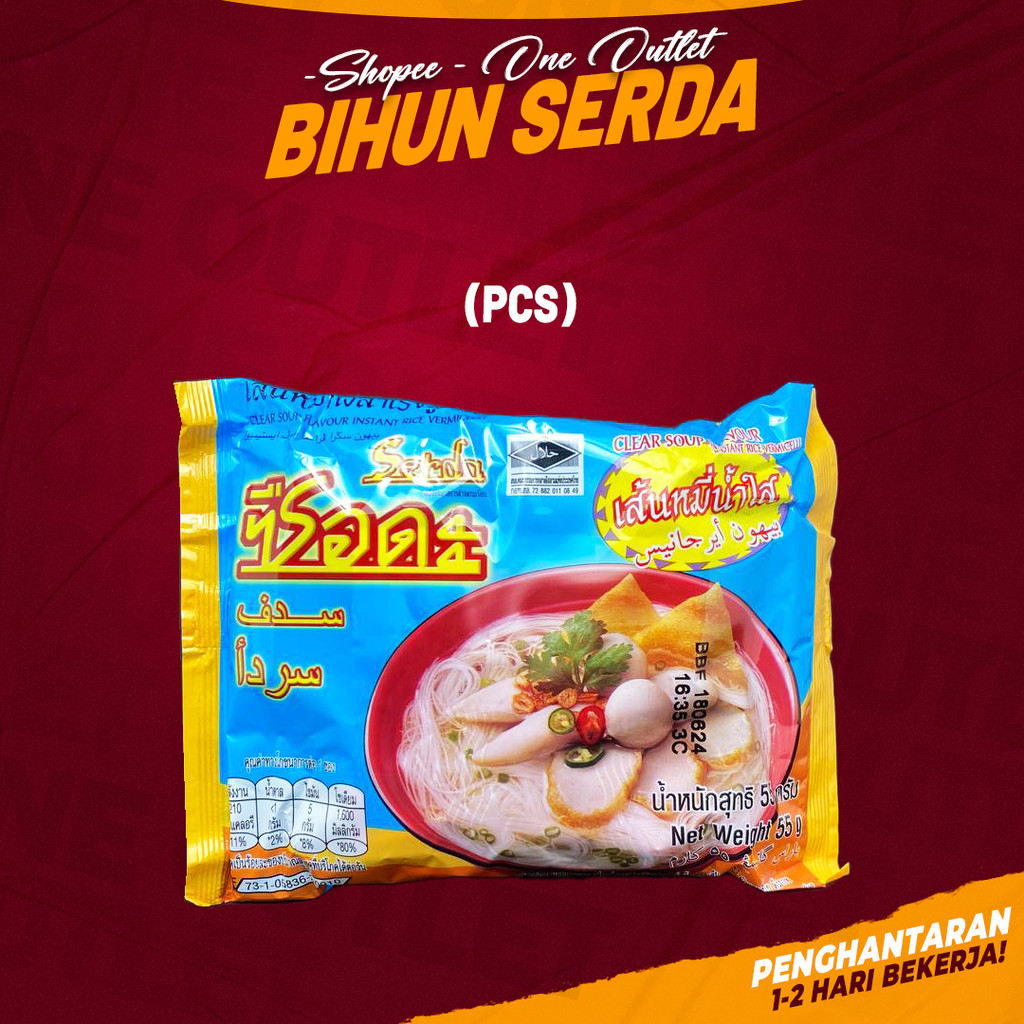 Bihun Serda Thailand Bihun Siam Bihun Segera Bihun Sup (1pcs) | Shopee ...