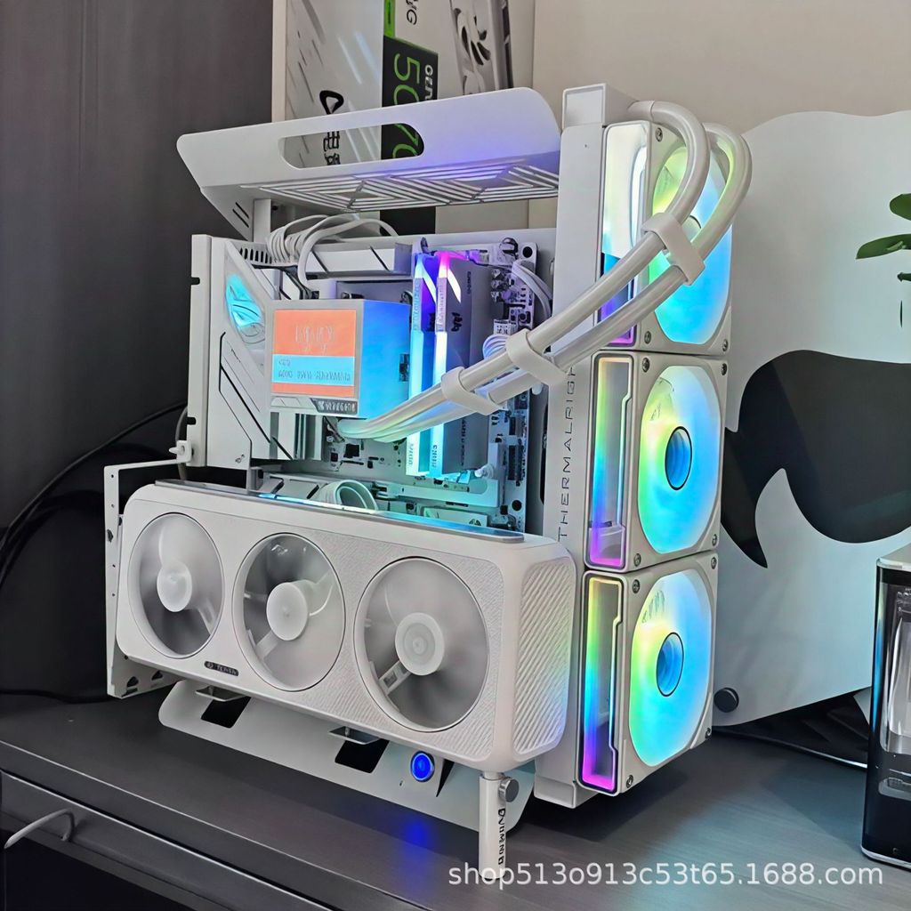 Open Chassis 240/360 Water-Cooled Air-Cooled ATX/matx Chassis Rack ...