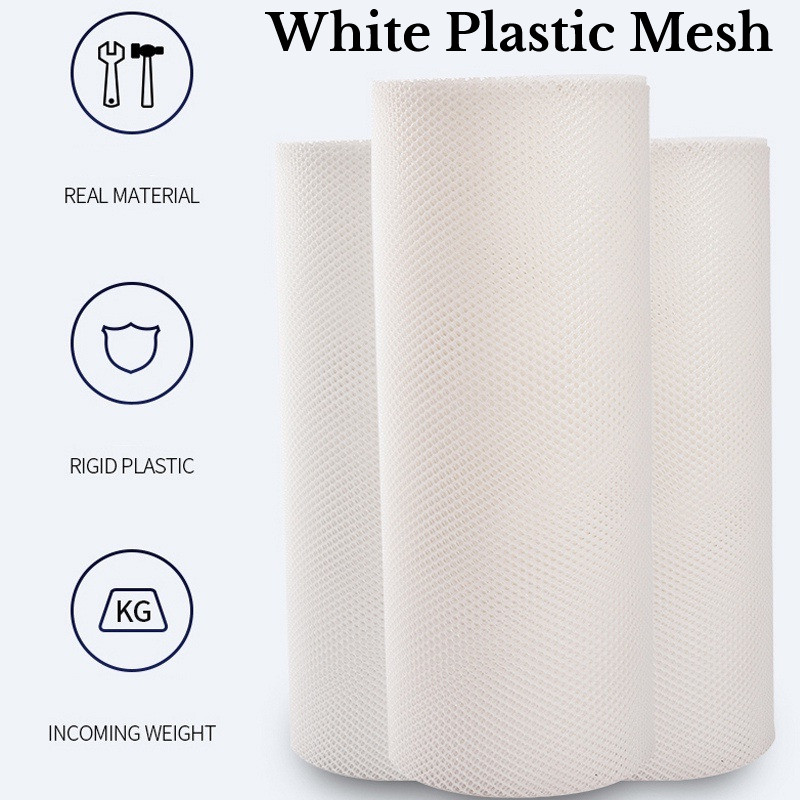 Plastik Safety Net White Plastic Mesh Fencing Garden Mesh Animal ...