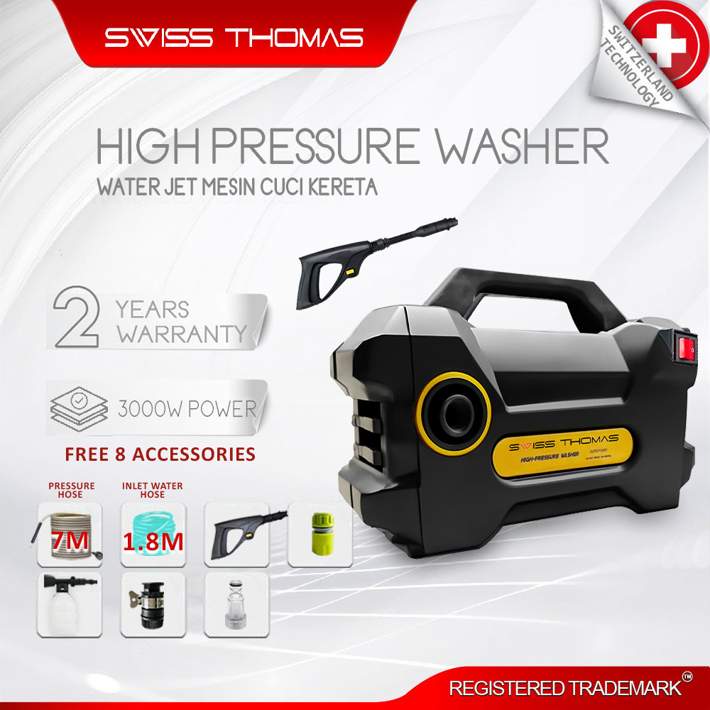 Swiss Thomas 3000W High Pressure WaterJet Water Jek jet Spray Bubble ...