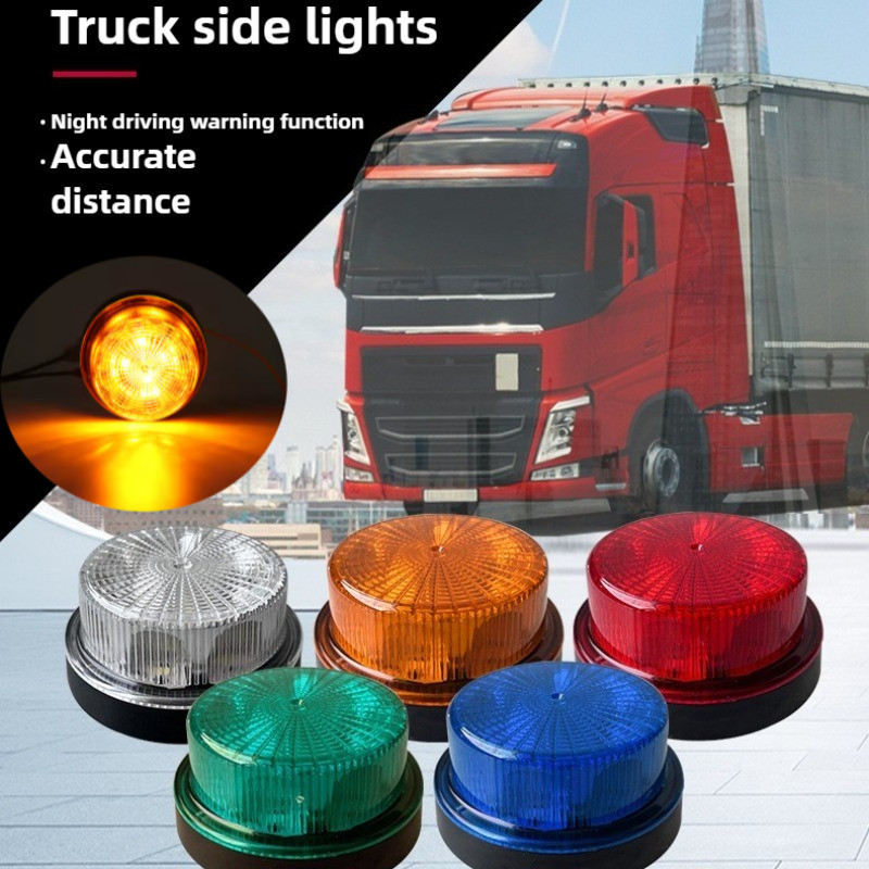 Trailer Clearance Lights 12V 24V Flashing Lights For Truck Side Marker ...